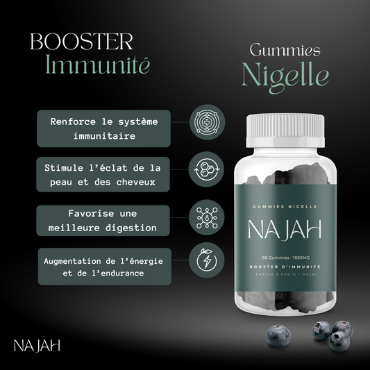 NAJAH - Gummies à l'huile de Nigelle